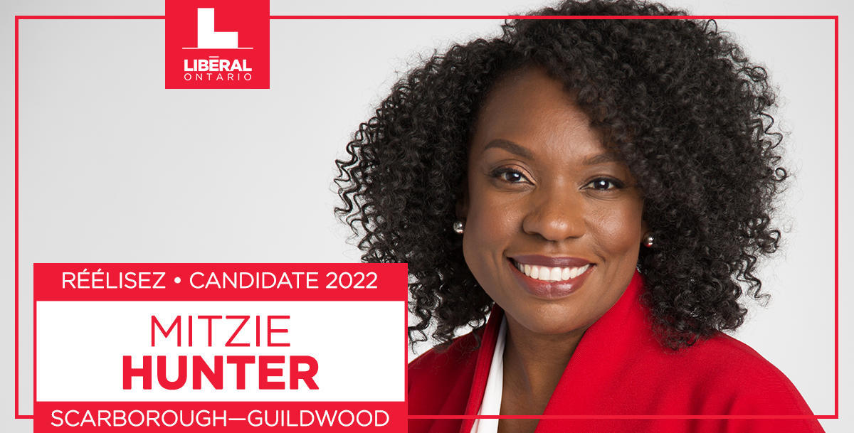 Le Parti libéral de l’Ontario nomme la députée actuelle, Mitzie Hunter ...