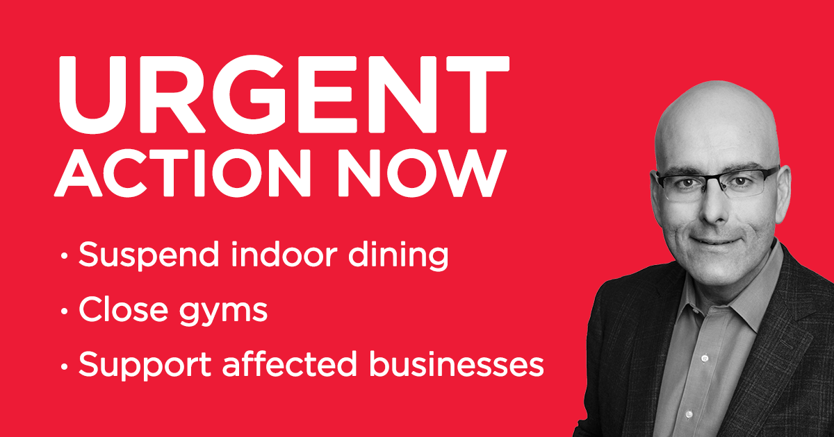 Doug Ford Must Act Now To Save Lives And Support Small Business Owners ...