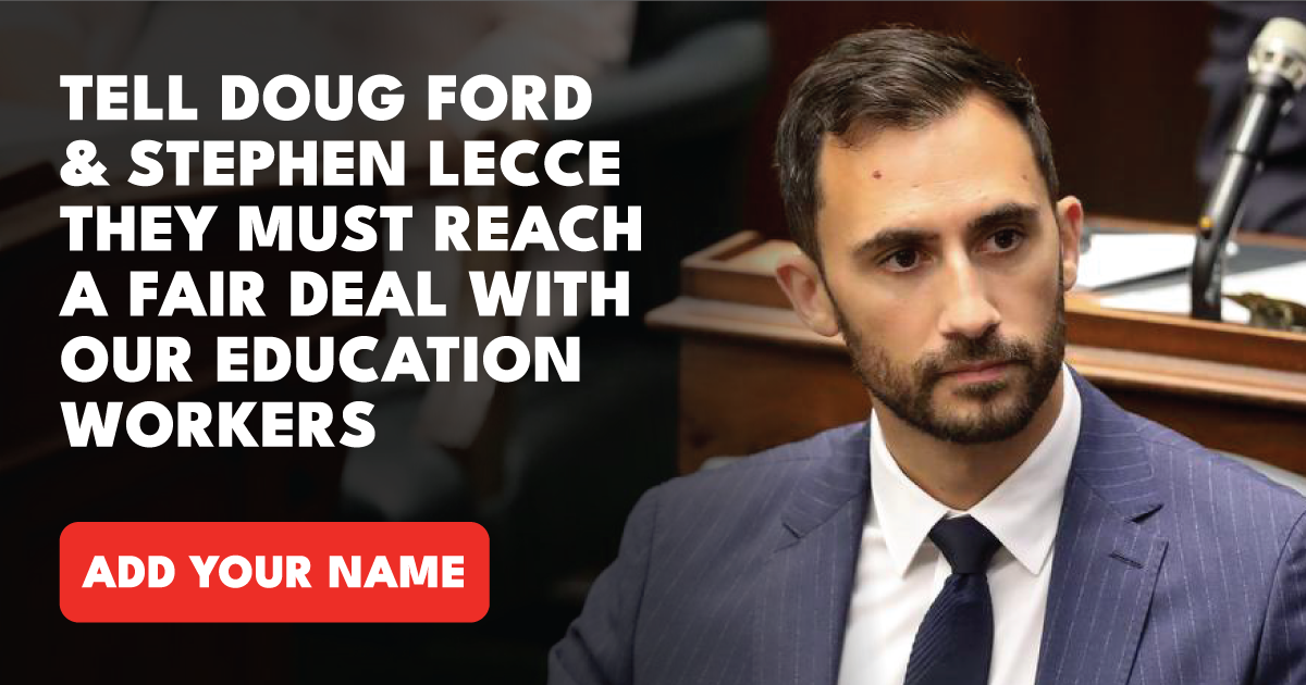 Help Us Stop Doug Ford’s Assault on our Charter Rights – Ontario ...